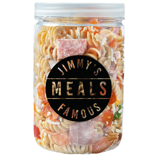 Italian Club Pasta Salad Jar – Jimmy's Famous Meals